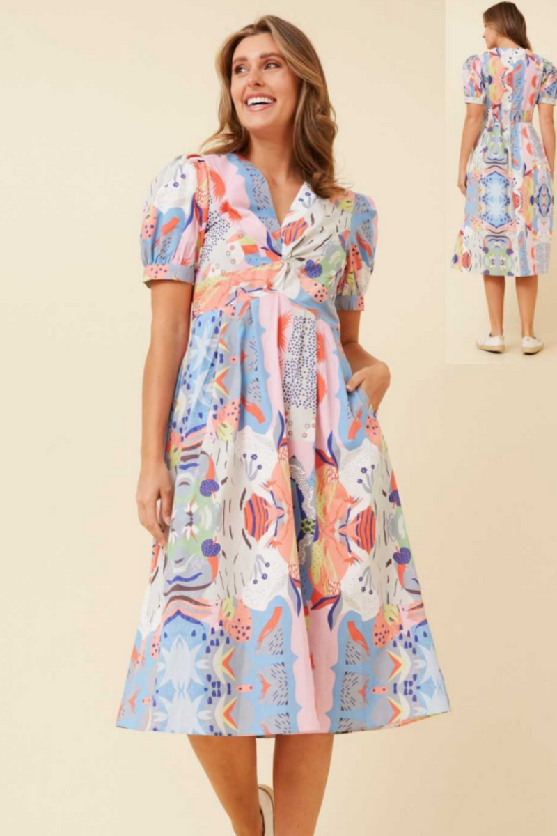 Maggie Midi Dress – Hub n Hive