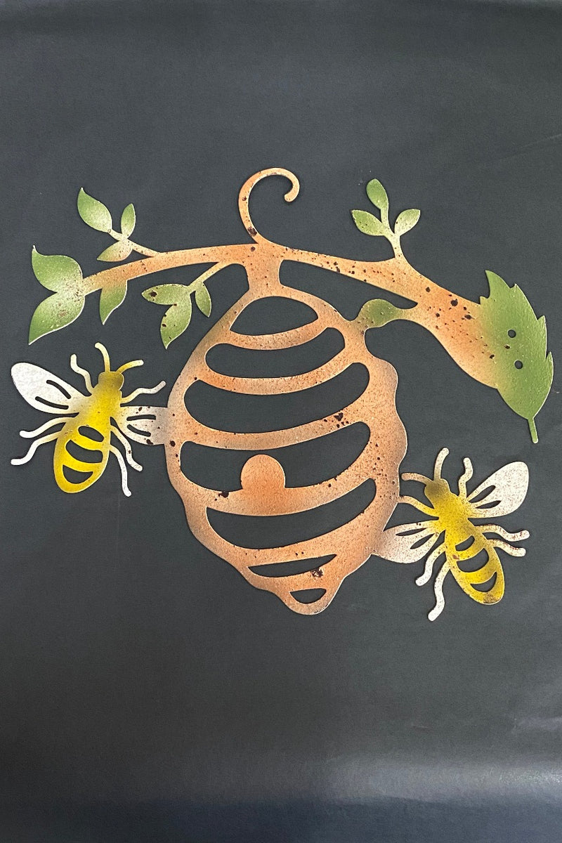 Laser Cut Beehive Wall Art – Hub n Hive