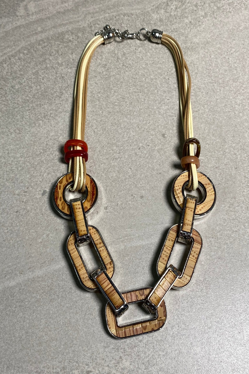 Wood Resin Chain Necklace – Hub n Hive