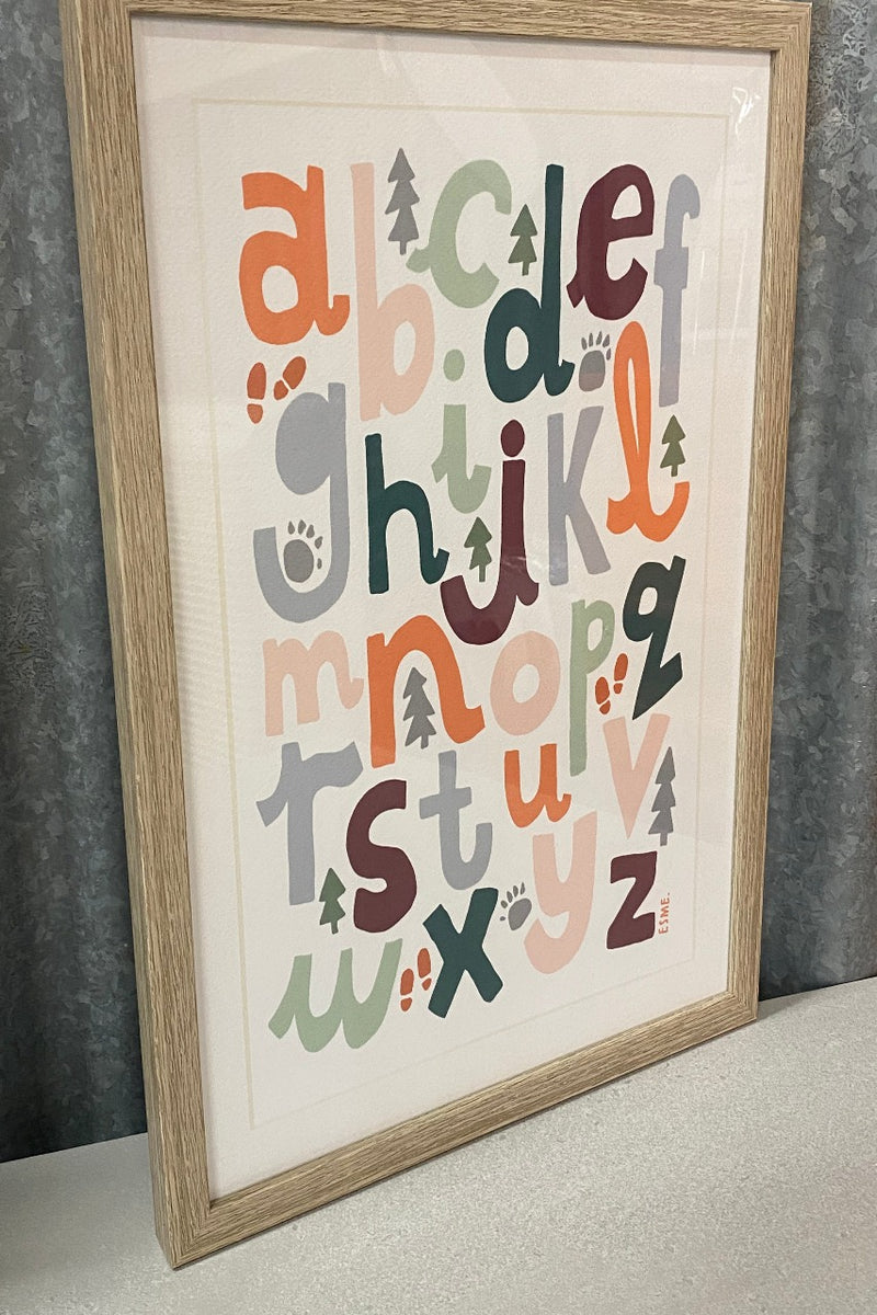 Alphabet Wall Art – Hub n Hive