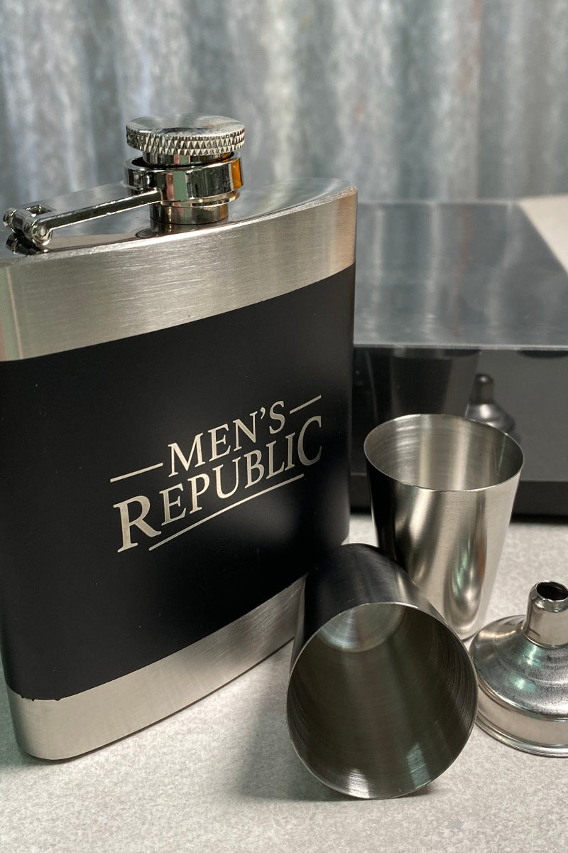 Silver Hip Flask & Cups – Hub n Hive