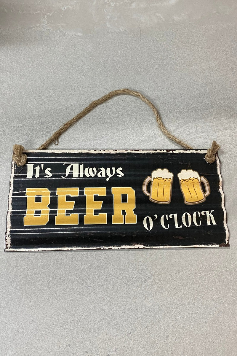 Beer O'clock Sign – Hub n Hive